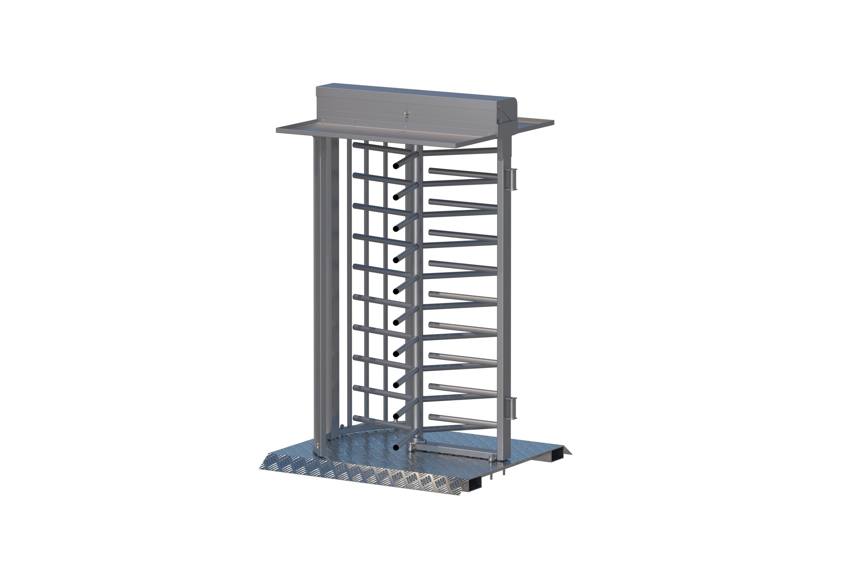 Turnstile from Heras Mobile for efficient access control