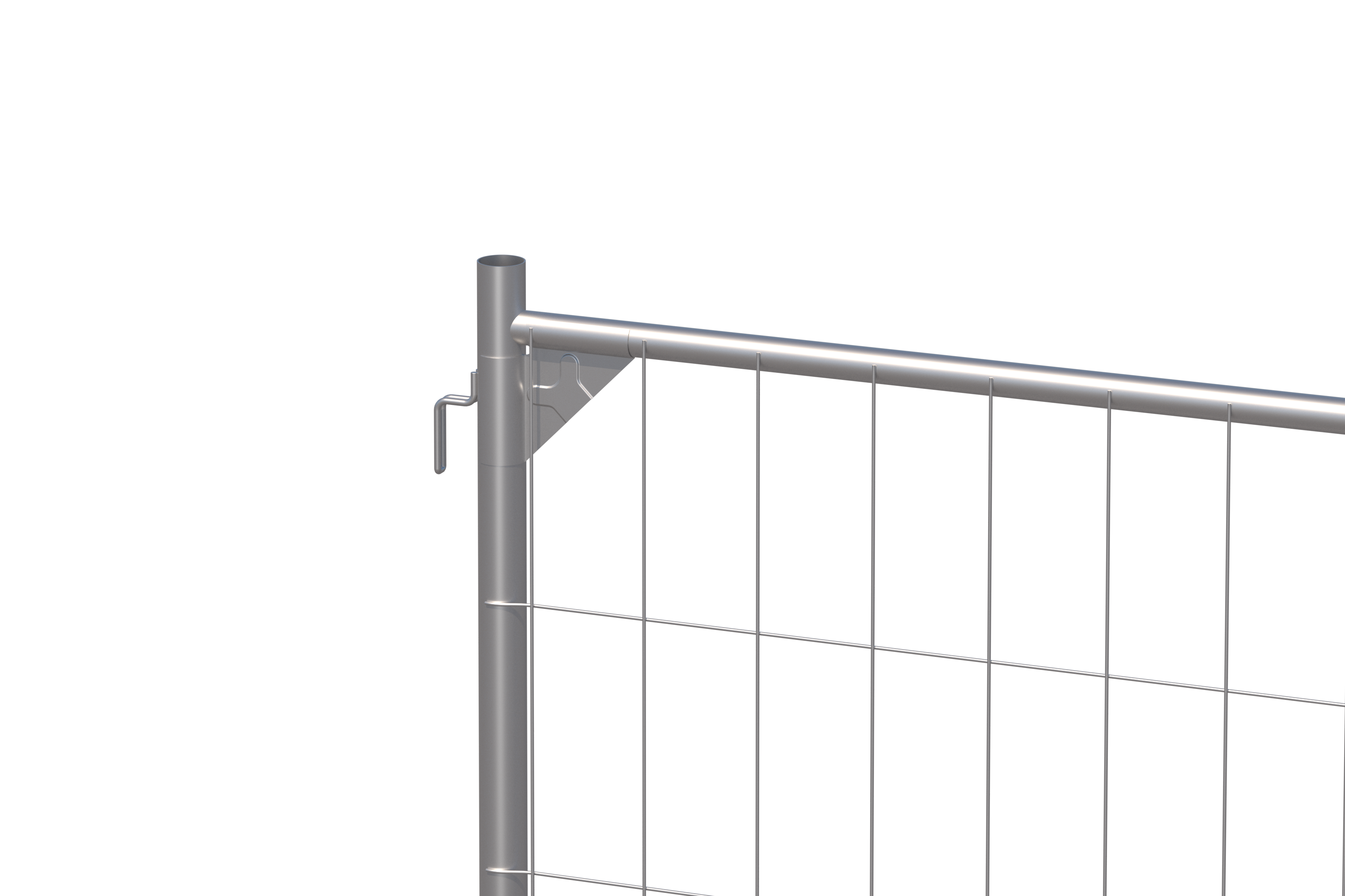 Heras temporary fence M100: sturdy fence for your site